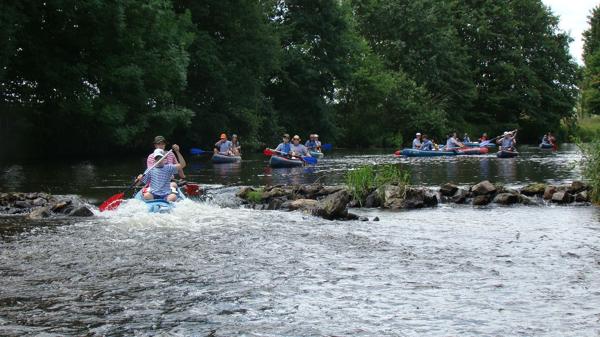 Splutí Lužnice | Půjčovna lodí Lužnice, Sázava, Otava, Vltava
